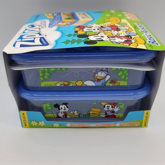 Disney | Kitchen | New Disney Ziploc Reusable Container 4 Pack | Poshmark